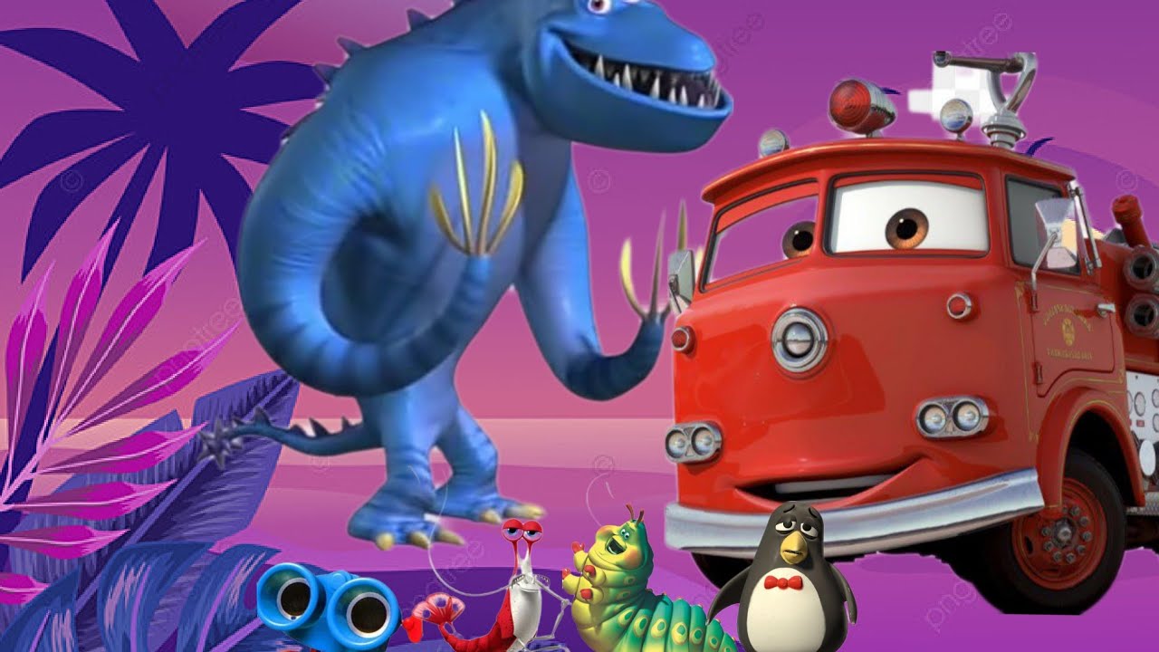 Joe Ranft characters sing I'm blue 💙 - YouTube