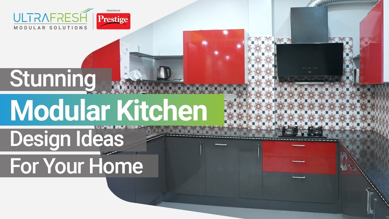 Stunning Modular Kitchen Design Idea | Kitchen Makeover | Ultrafresh ...