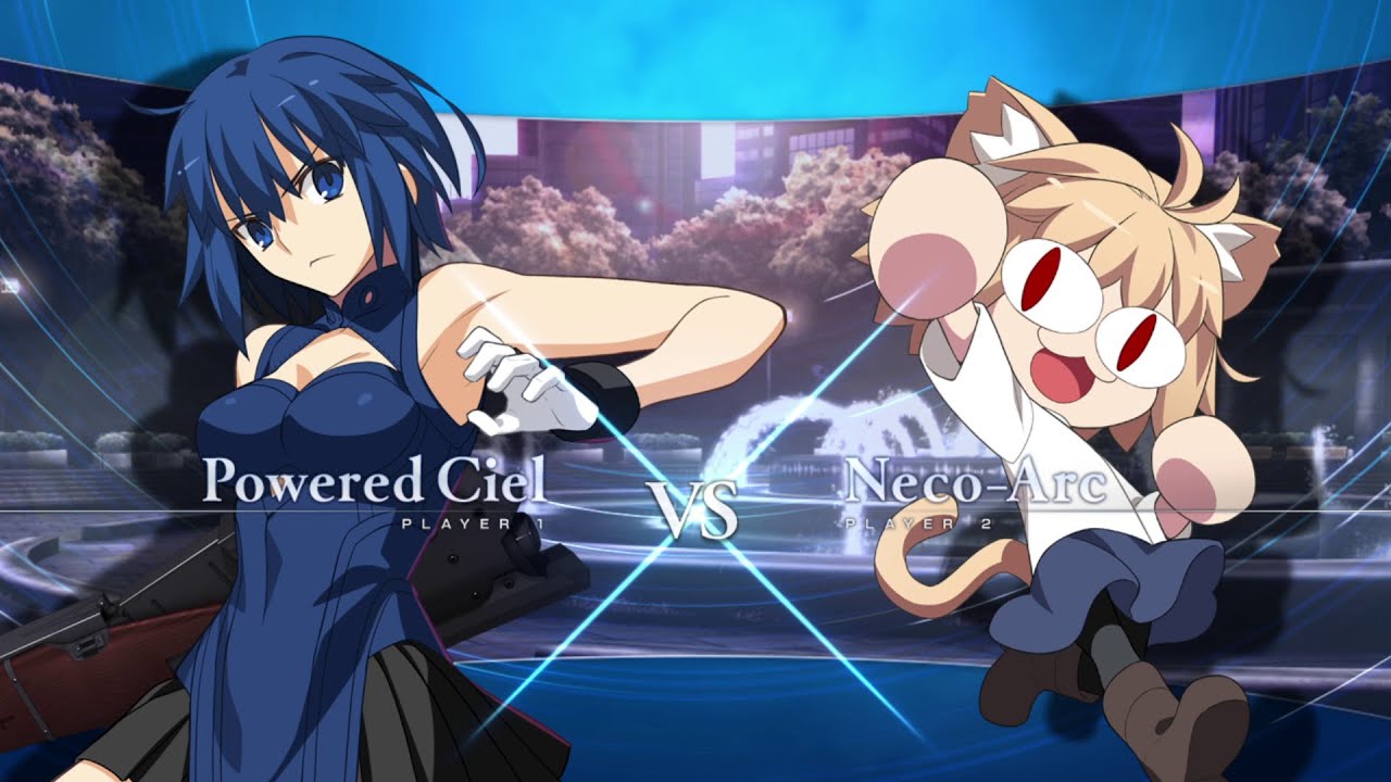 Powered Ciel (A / 827,164 RP) vs Neco Arc (S / 1,498,172 RP)【MELTY ...