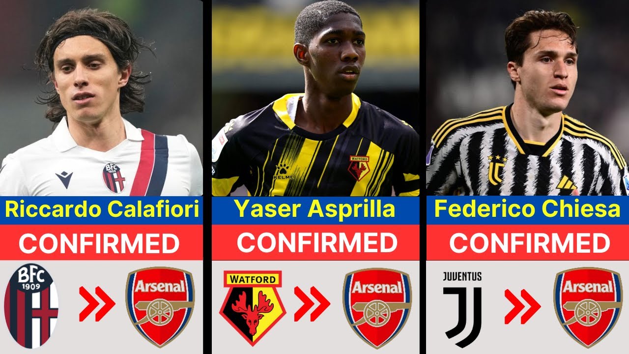 Top 5 Arsenal Transfer News Today- 9TH JULY 2024 - YouTube