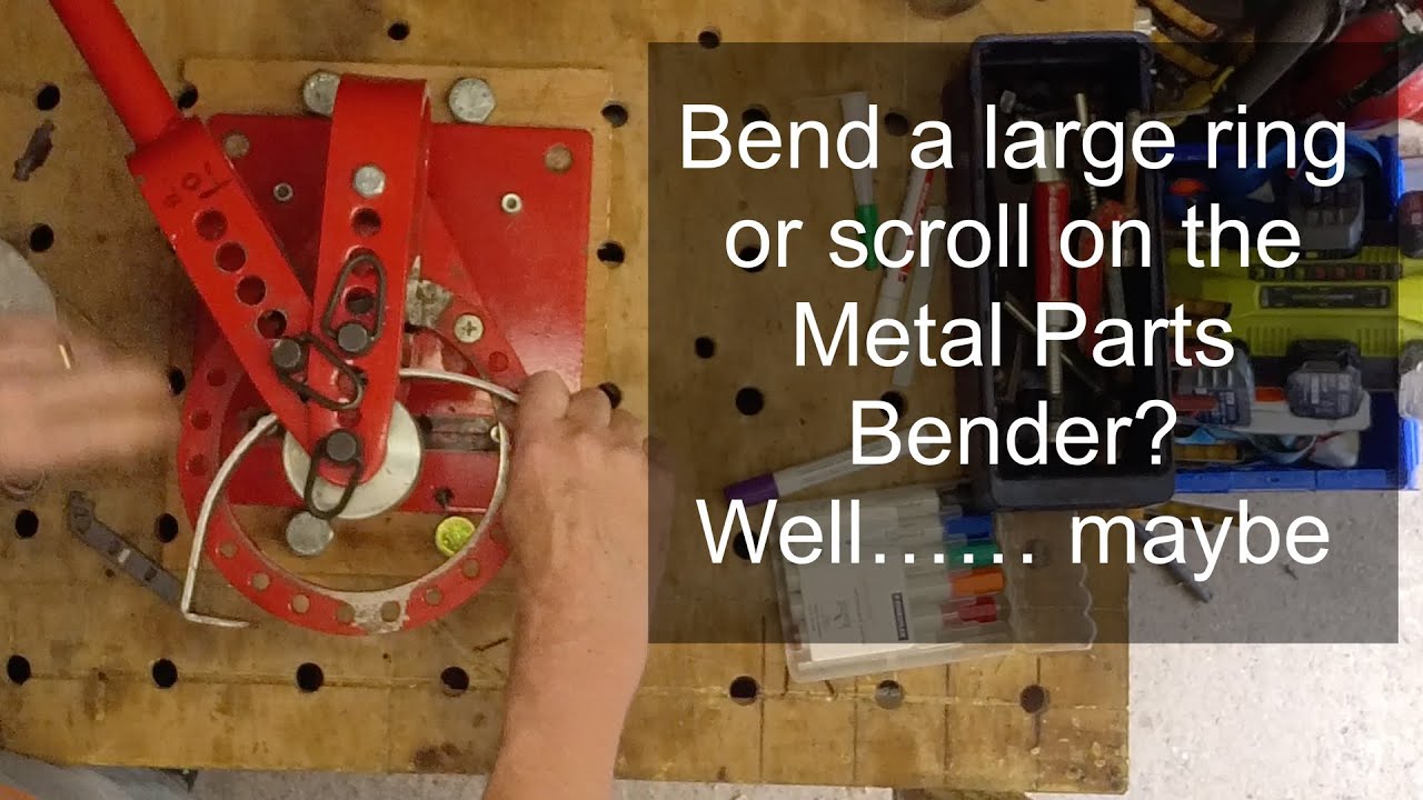 Metal Parts Bender - Large rings and scrolls Clarke CCB1B, Harbor ...