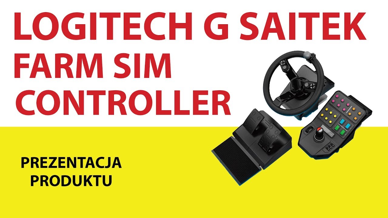 Kierownica LOGITECH G Saitek Farm Sim Controller (PC) - YouTube