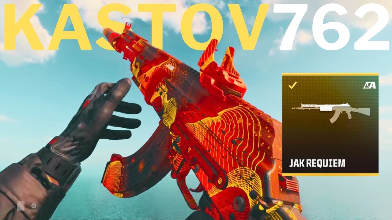 🔴 0 RECUL avec le kit JAK REQUIEM de la KASTOV 762 ! 🔥 (Warzone) - YouTube