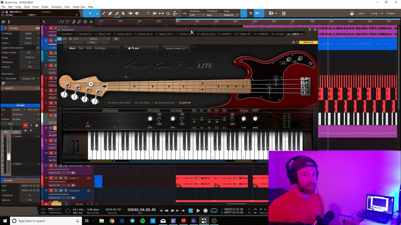 EDM STUDIO ONE l HIP HOP EDITION l How to make beats in Presonus Studio ...