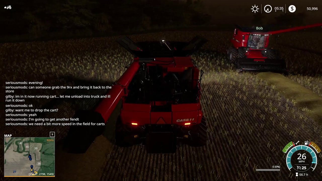 FS19 Swathing Public MP with Serious Mods - YouTube