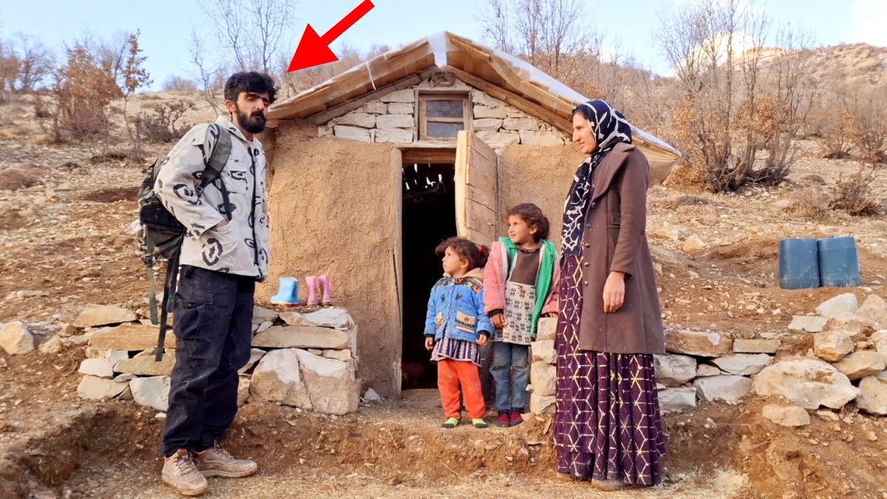 Ali's unstinting help in completing the hut and his farewell to Shahla ...