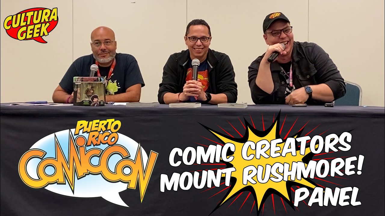 Comic Creators Mount Rushmore - Panel en PR Comic Con 2025 - YouTube