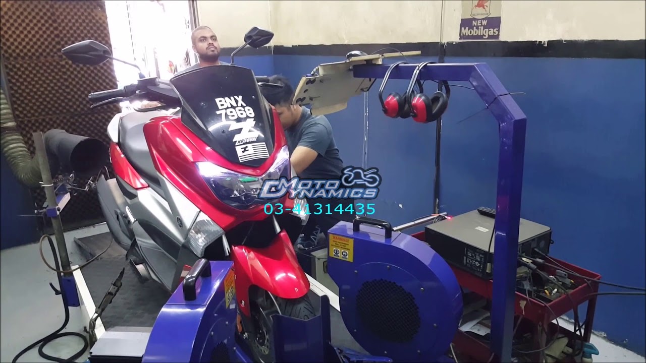 Yamaha NMAX 155 - ApiTech ECU Dyno Tuning - Motodynamics Technology ...
