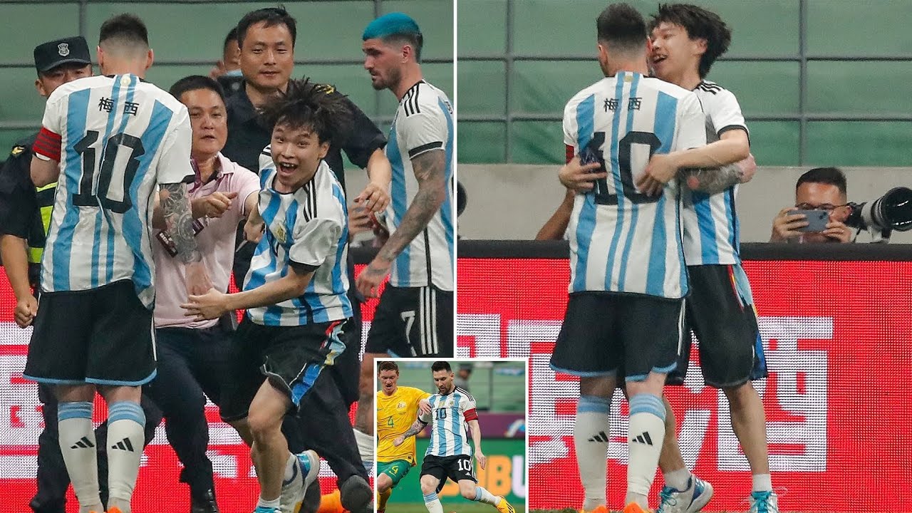 Chinese fan who hugged Messi during football match in Beijing has been ...