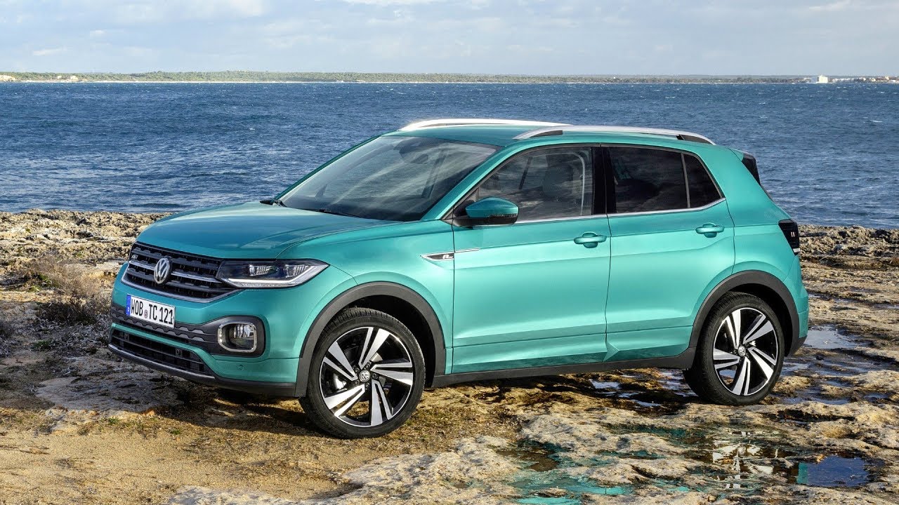2019 Volkswagen T-Cross - Makena Turquoise Metallic - YouTube