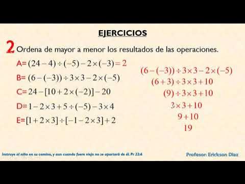 OPERACIONES COMBINADAS EN Z - 6TO PRIM - YouTube