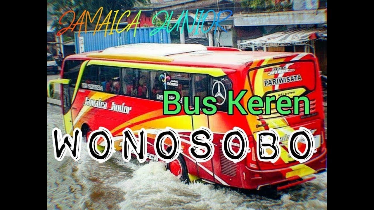 Pesona bus keren bus jamaica junior - YouTube