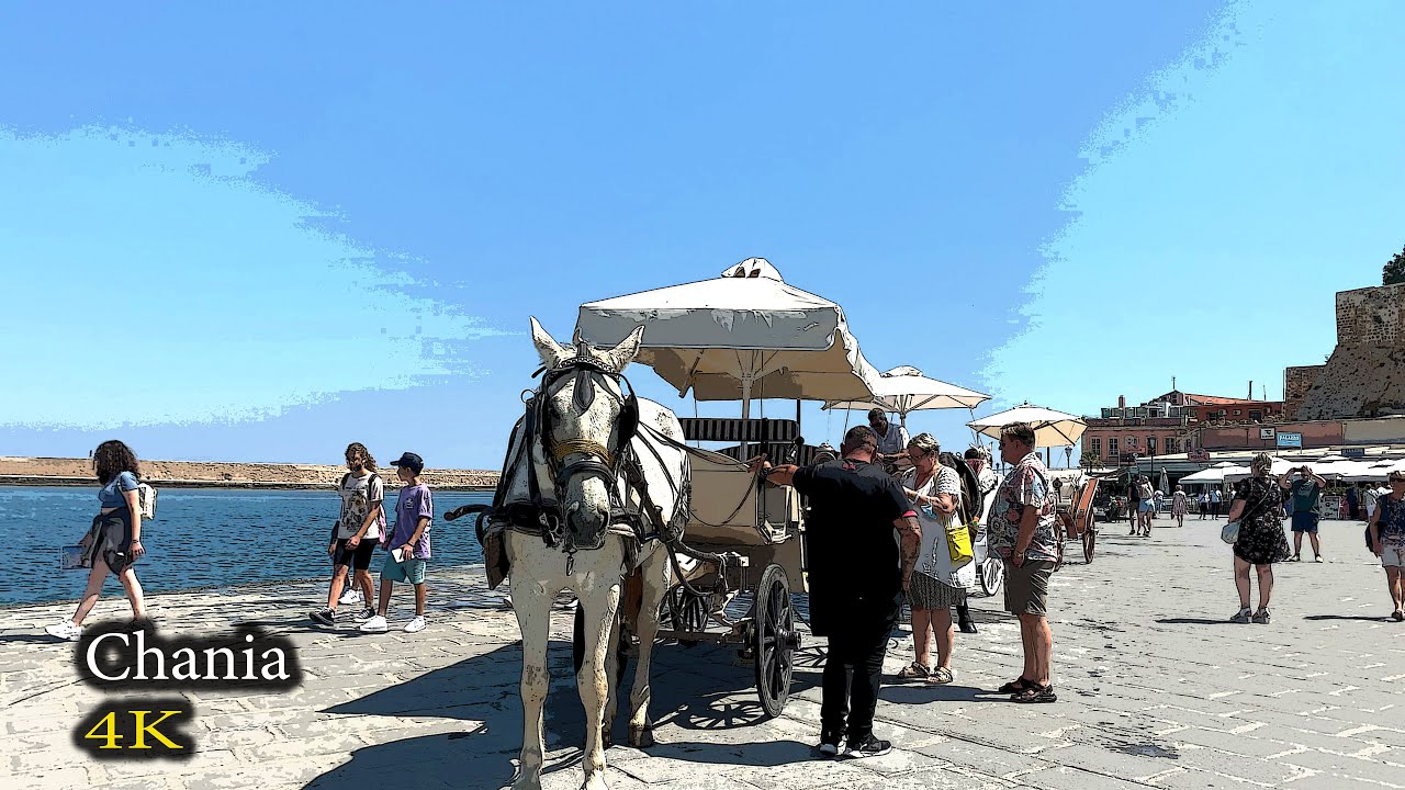 Everything You Wanted to Know About Chania - 4K Walking Tour - YouTube