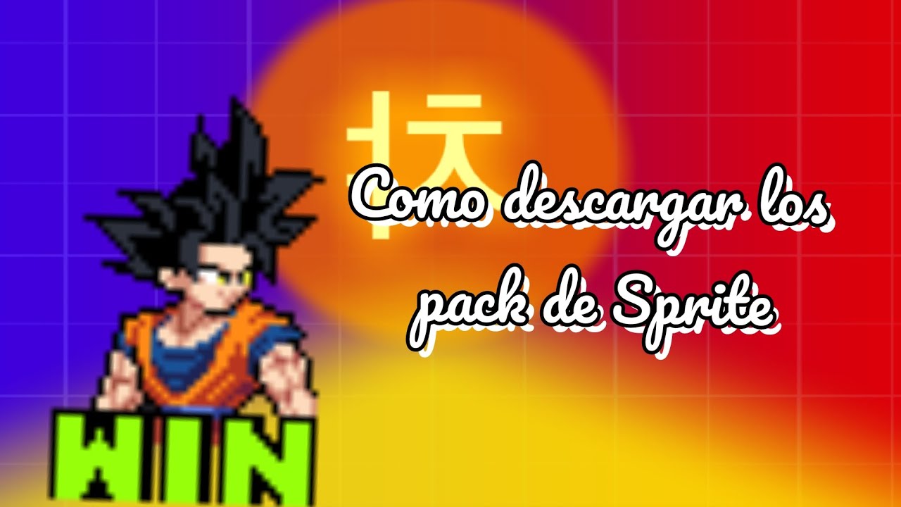 como descargar los pack de Sprite - YouTube