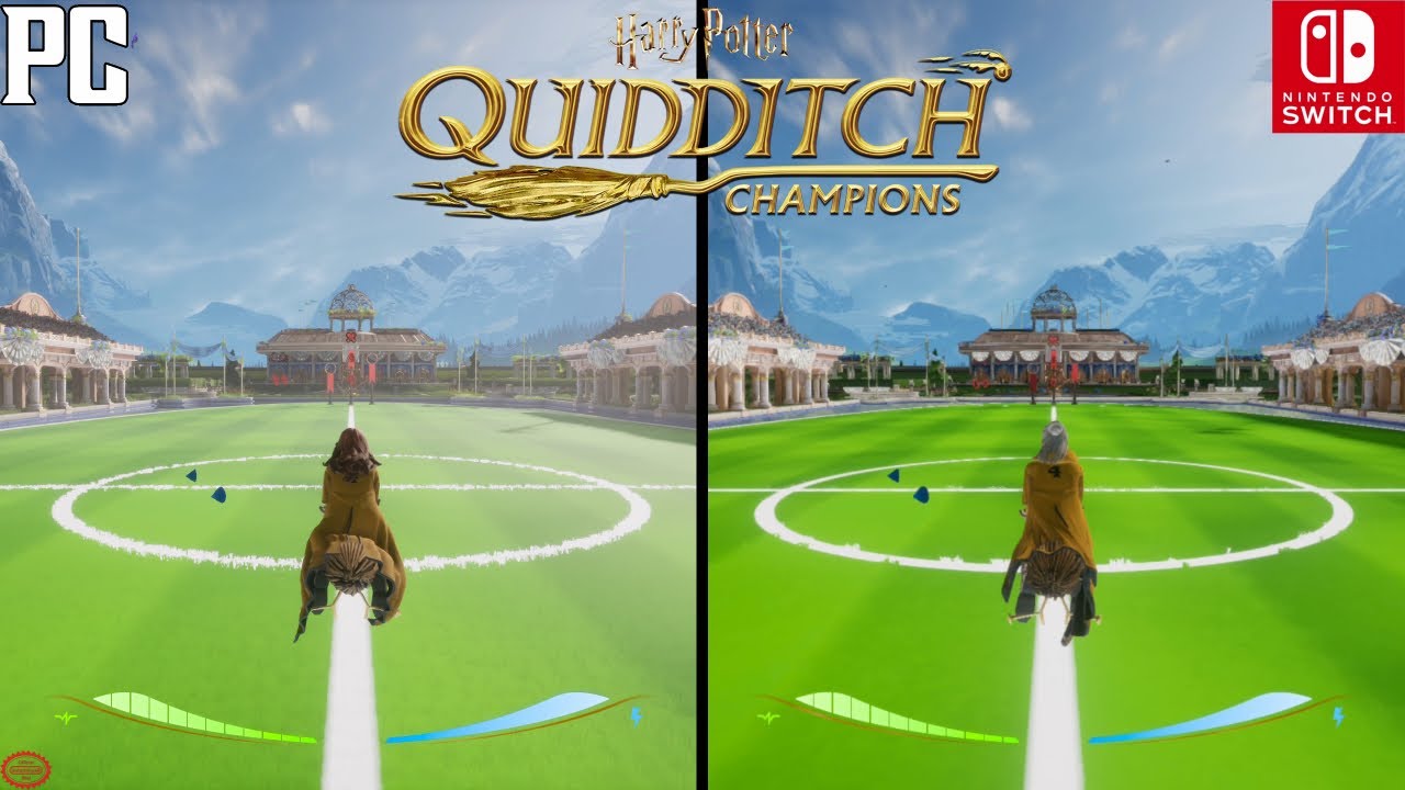 Harry Potter Quidditch Champions - Switch VS PC [Comparison] - YouTube