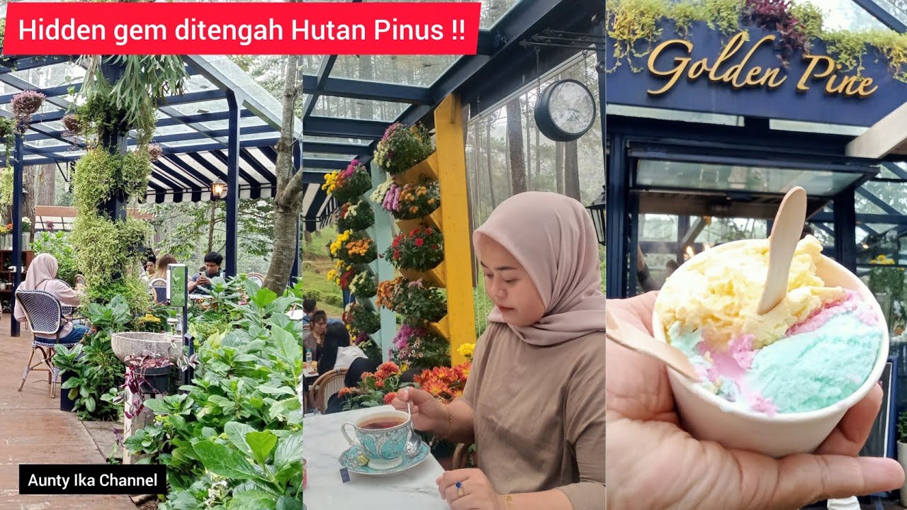 GOLDEN PINE - ORCHID FOREST CIKOLE | Cafe super Cantik ala Paris ...