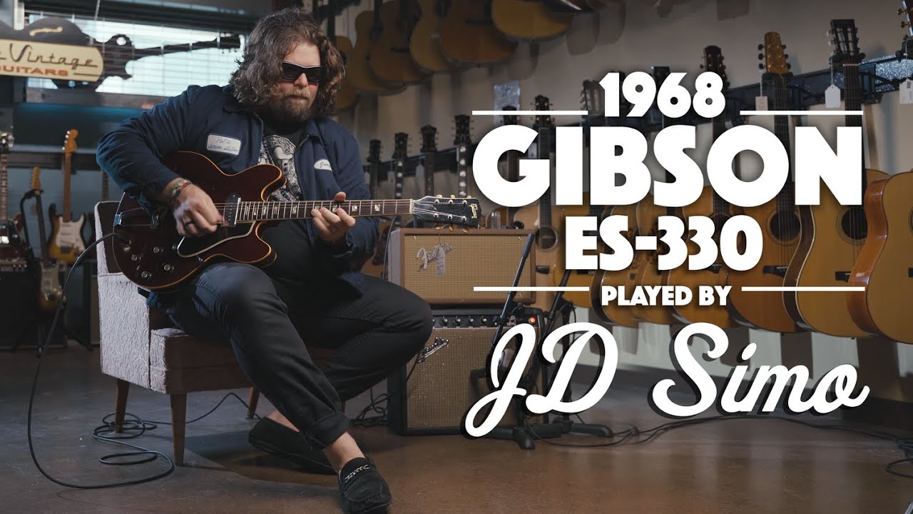 1968 Gibson ES-330 played by JD Simo - YouTube