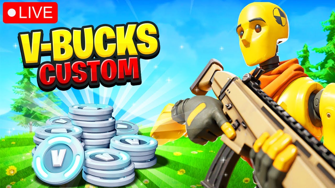 🔴 (MAP UPDATE) Hosting V-Buck Fortnite Custom Games | Fashion Shows ...