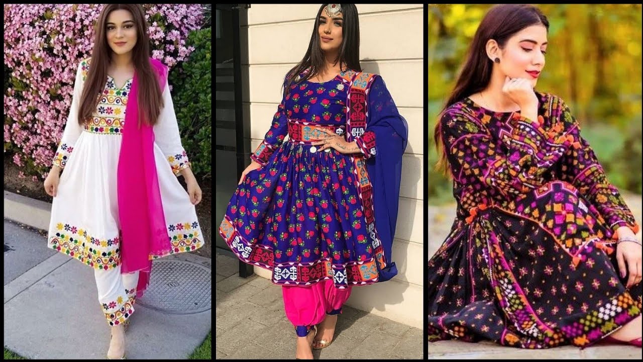 Gorgeous and most demanding Sindhi embroidered dresses - YouTube