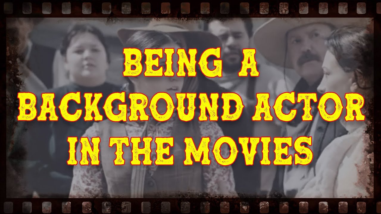 Being a Background Actor in Movies - YouTube