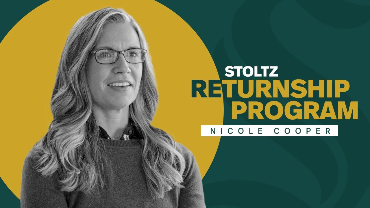 Stoltz - Returnship Program with Nicole Cooper - YouTube