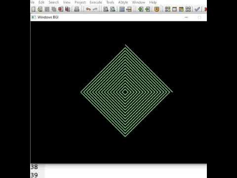 CPP GRAPHICS ANIMATION | 90° turn | #shortsyoutube #animation #cppprogramming - YouTube