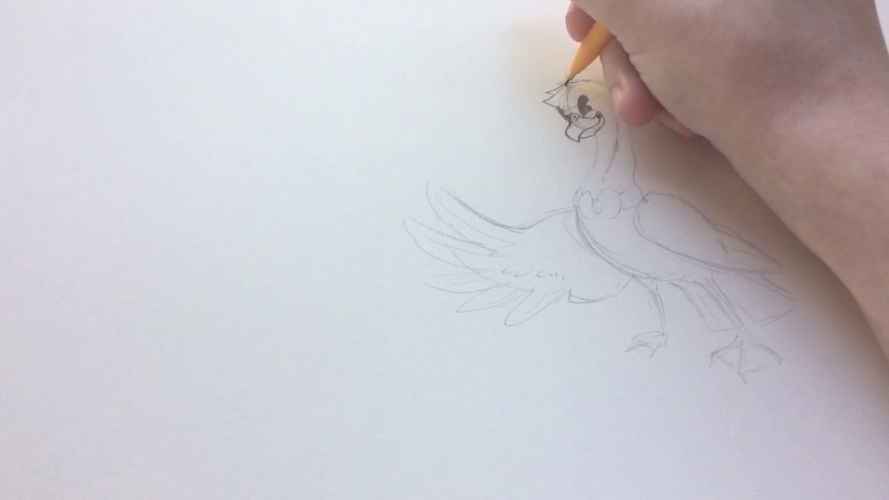 How to Draw Gander the Goose - YouTube