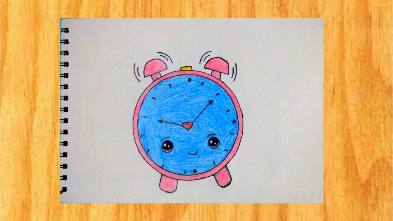 How to draw a clock step by step | chock ki drawing | @samart2339 - YouTube