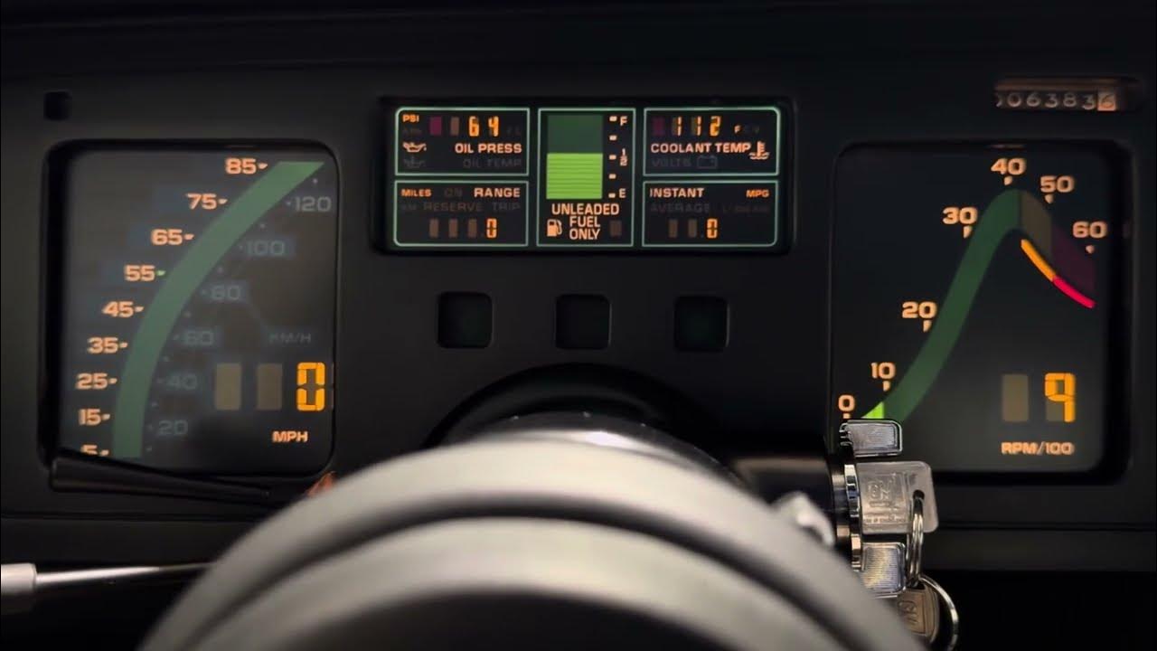 C4 Dash Demo for Bring a Trailer - YouTube