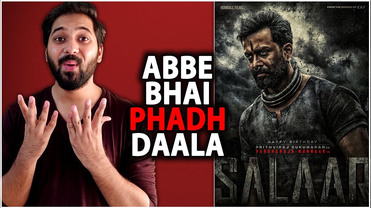 Salaar New Poster Review | Prithviraj Sukumaran Poster | Salaar ...
