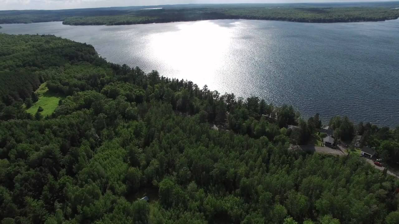 Pokegama Lake Drone Flight - YouTube