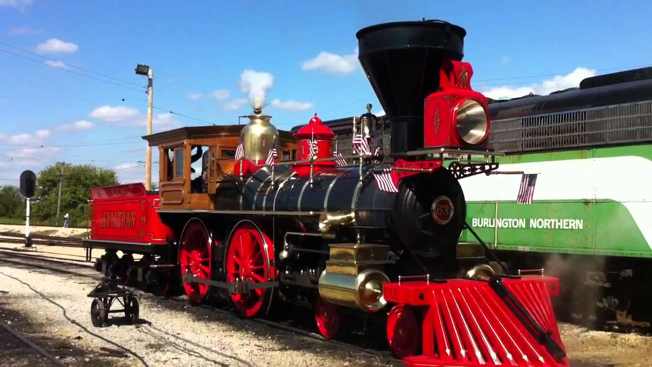 Leviathan 63 gets started at Illinois Railway Museum 9/17/2 - YouTube