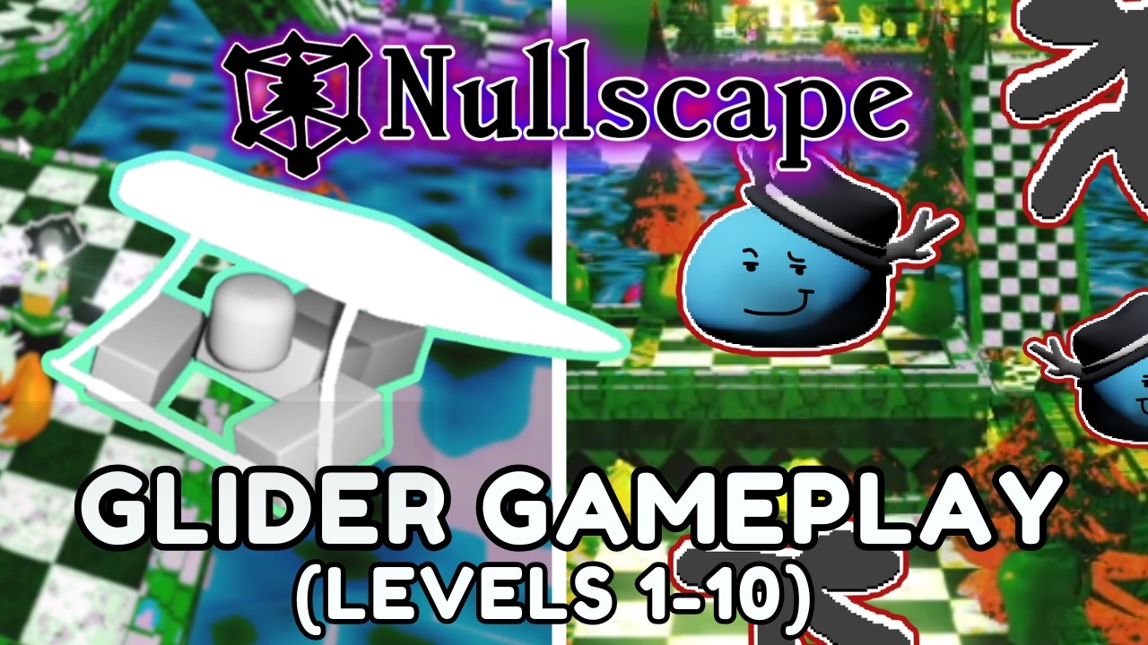 Nullscape Patch 5 - Glider Gameplay (LEVELS 1-10) - YouTube