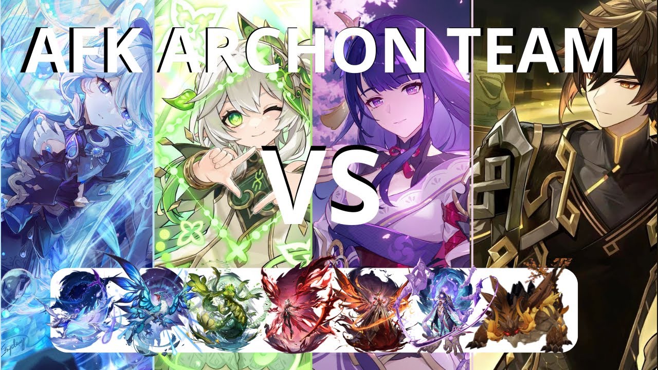 5 Star Archon Team Vs 7 Weekly Bosses | Genshin Impact - YouTube