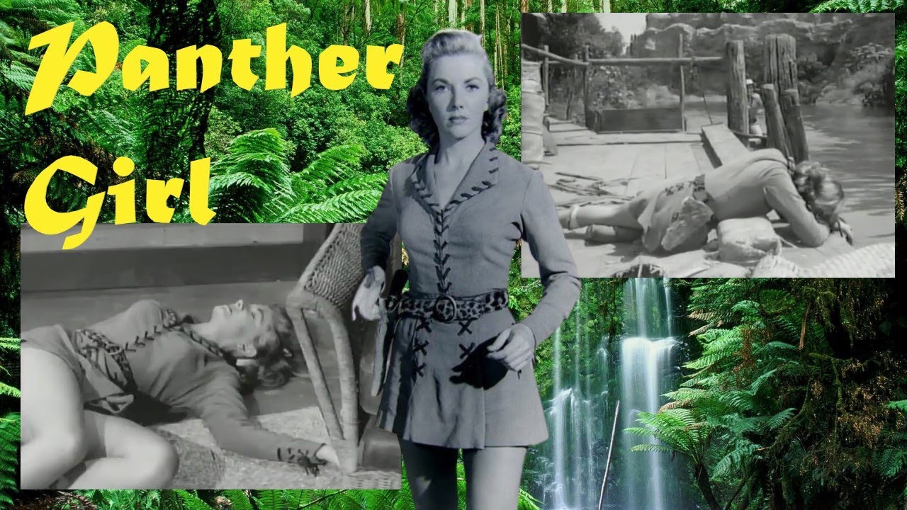 Sexy Knockouts of Panther Girl (Phyllis Coates) - YouTube