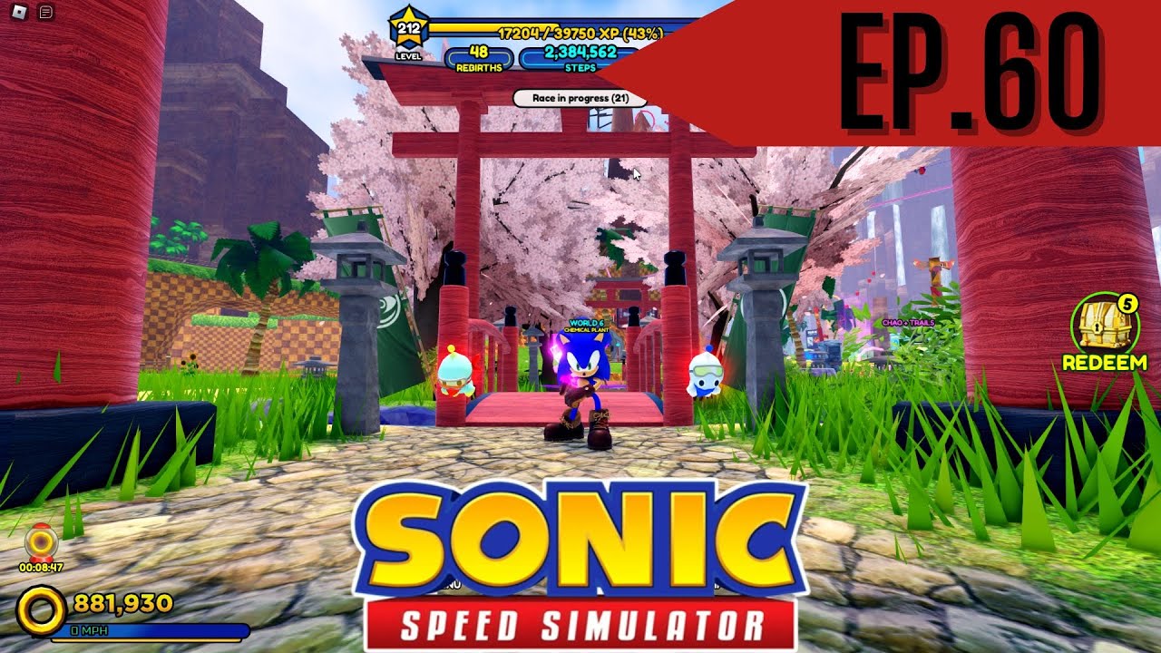 ROBLOX แมพ Sonic Speed Simulator EP.60 - YouTube