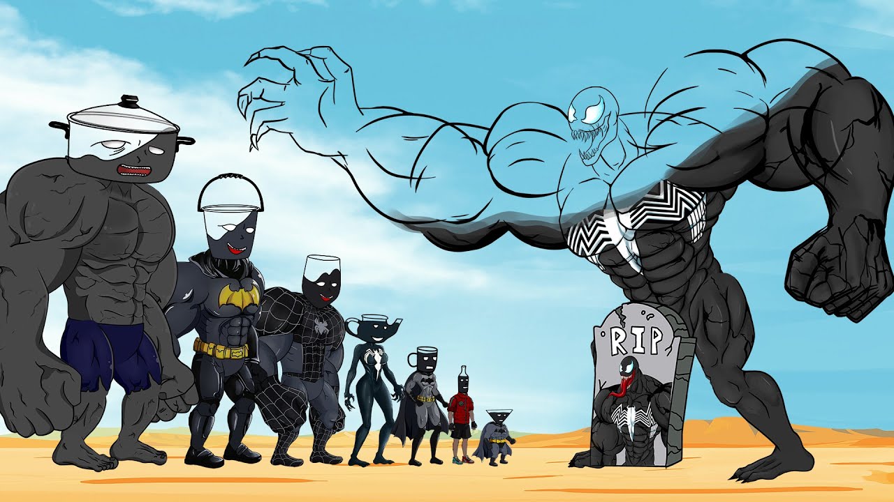 Evolution Of VENOM Vs Evolution Of MONSTER RADIATION : Returning From ...