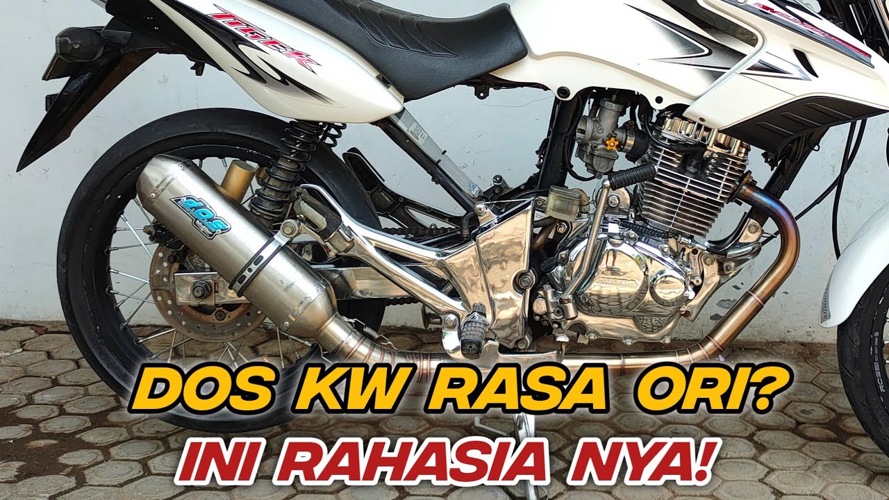 Review Knalpot DOS Kapsul Kw Rasa Original Di Tiger - YouTube