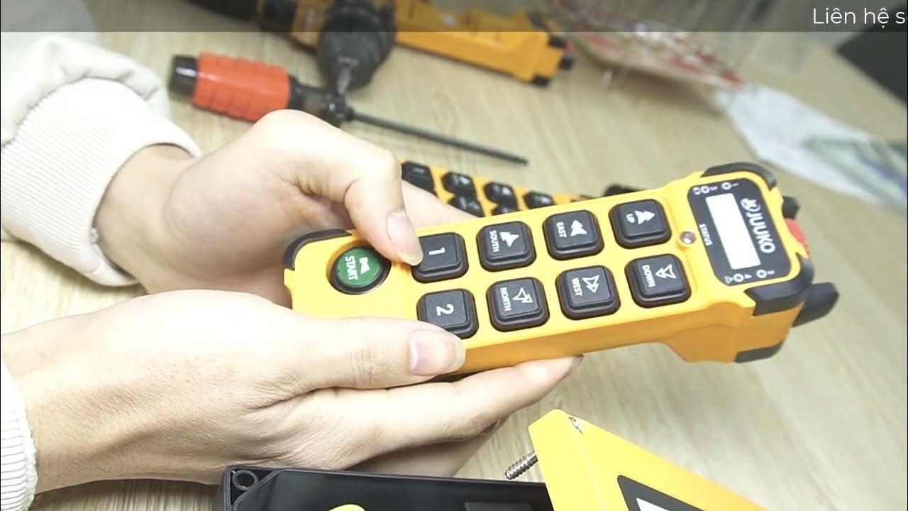 Hướng dẫn tích hợp từ bộ thu sang tay phát của bộ điều khiển juuko k808 - YouTube