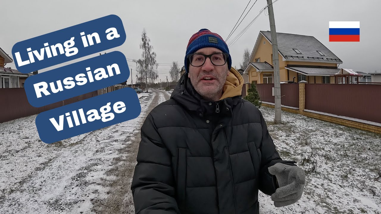 Walk in My Russian Village - Finally progress with my house - YouTube