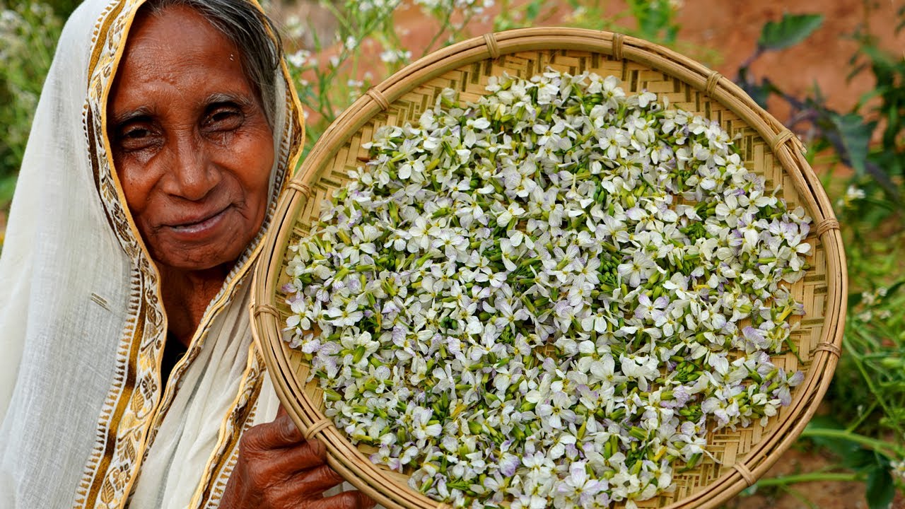 Mulo Fuler Recipe | Muli ful ka Recipe | Radish Flower Recipe by our ...