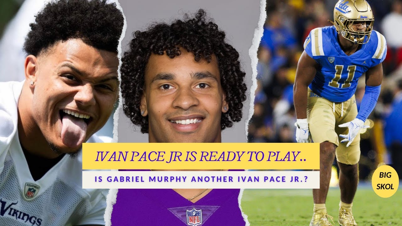 Minnesota Viking Ivan Pace Jr is ZONED IN. Is Gabriel Murphy the next ...