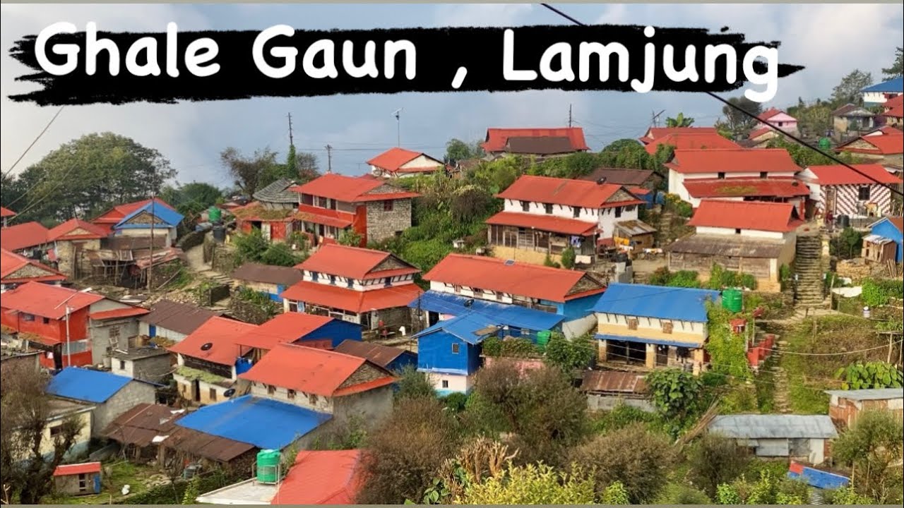 Ride to Ghale Gaun | Bhujung Village | Lamjung - YouTube
