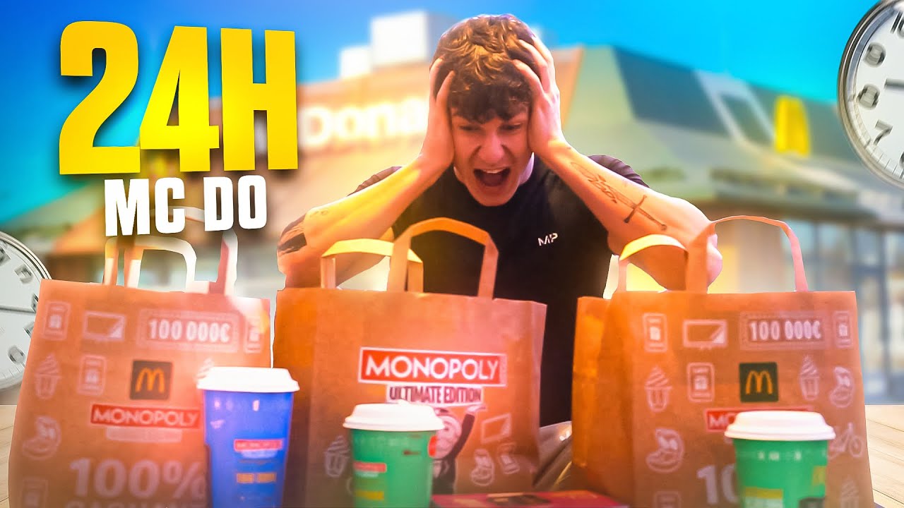 FAST FOOD ET MUSCULATION, BON OU MAUVAIS ? 24H MCDO CHALLENGE - YouTube