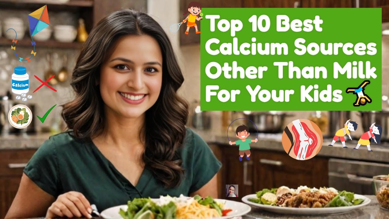 Top 10 Best Calcium Sources Other Then Milk 🥛💪 for Your Kids| कैल्शियम ...