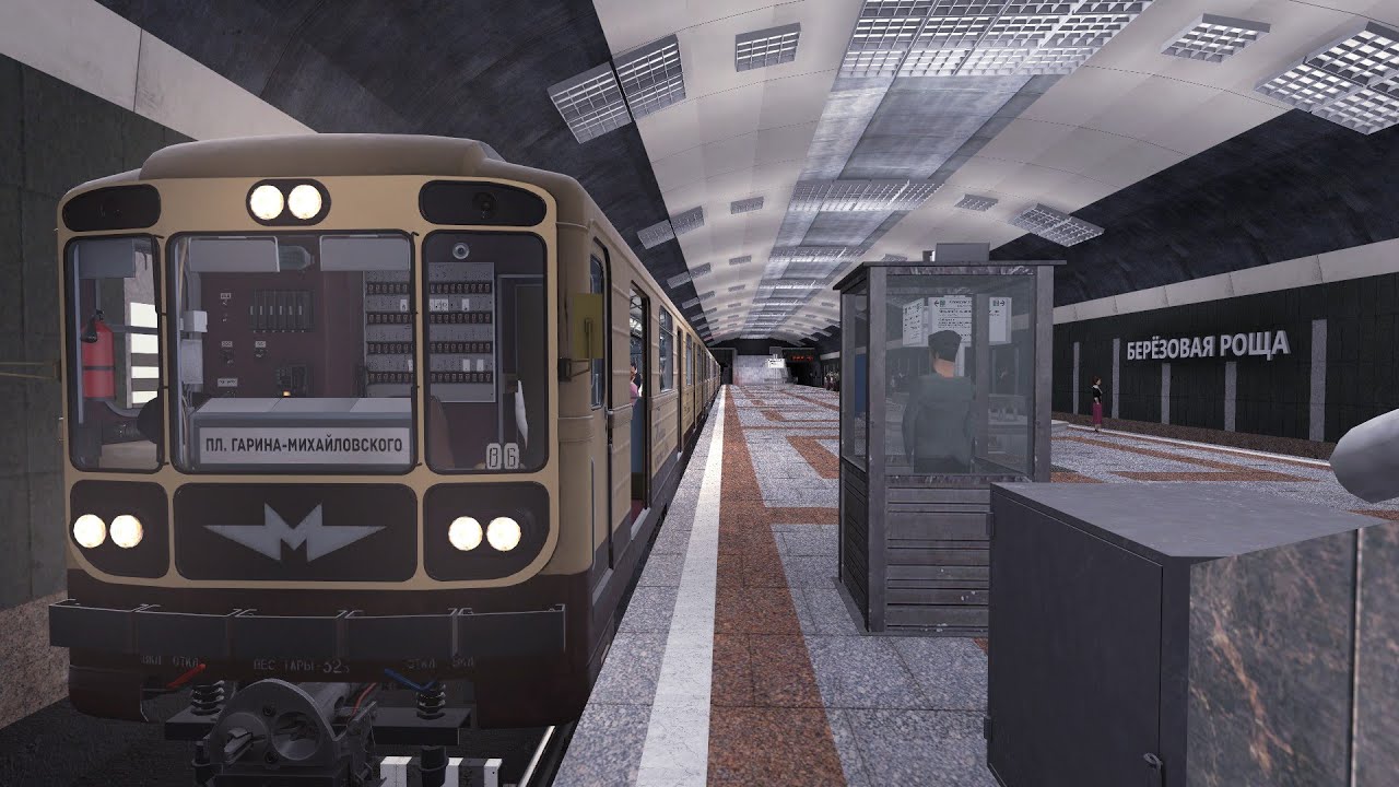 METROSTROI SUBWAY SIMULATOR / РЕАЛИСТИЧНЫЙ СИМУЛЯТОР МАШИНИСТА МЕТРО ...