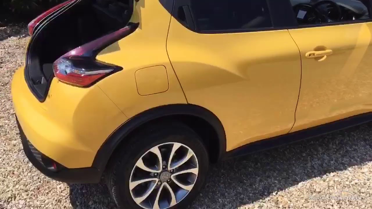 NISSAN JUKE TEKNA XTRONIC YELLOW 2015 - YouTube