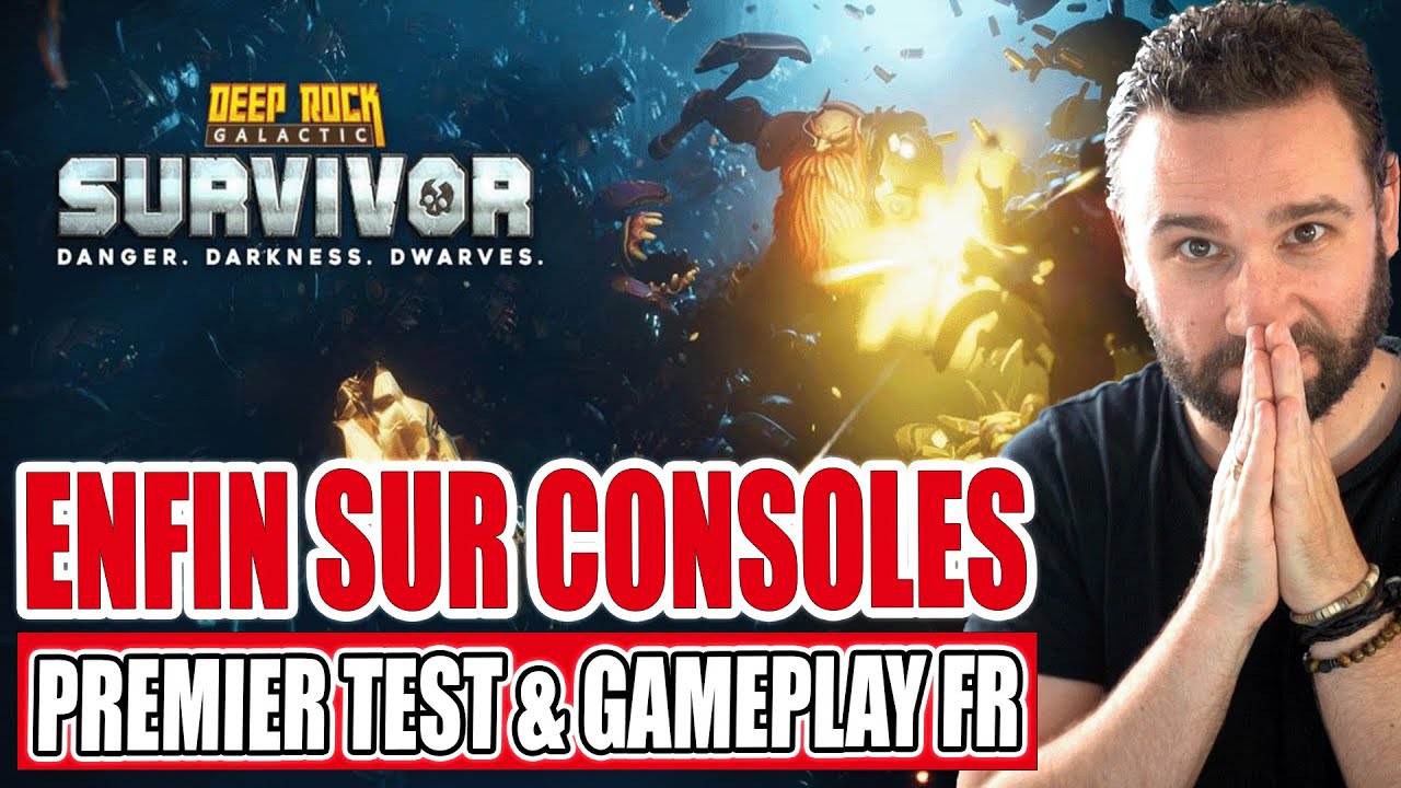 DEEP ROCK GALACTIC SURVIVOR ENFIN SUR CONSOLES 🔥 PREMIER TEST ...