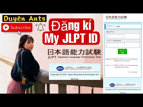 Đăng kí My JLPT ID - Tài khoản thi năng lực tiếng Nhật (Phần 1) - YouTube