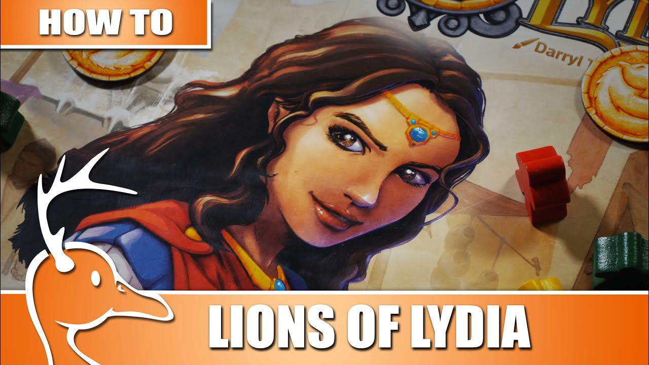 Lions of Lydia - How to Play - (Quackalope Games) - YouTube
